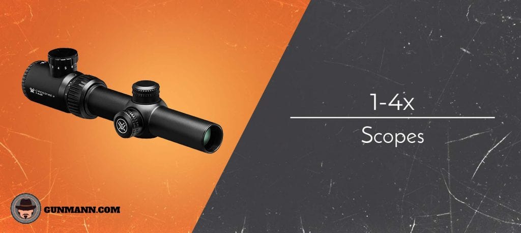Best 1-4x Scopes for Short Range Shooting - Gun Mann